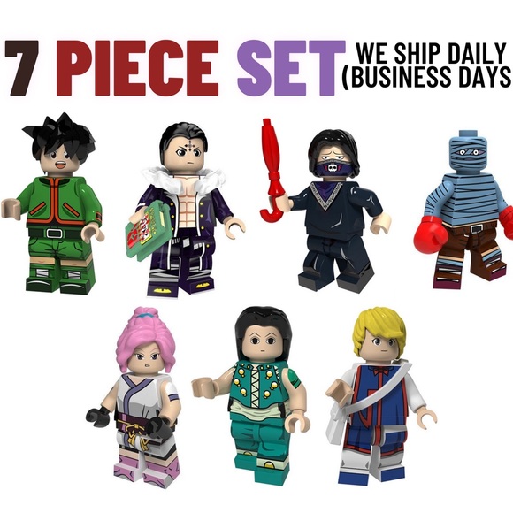 Toys | Hunter X Hunter 7 Piece Minifigure Set | Poshmark